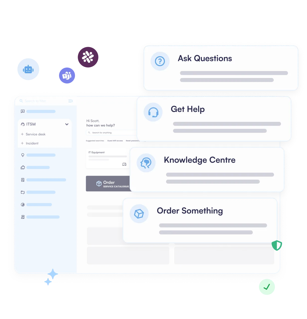 Servicely’s Self-Service Portal